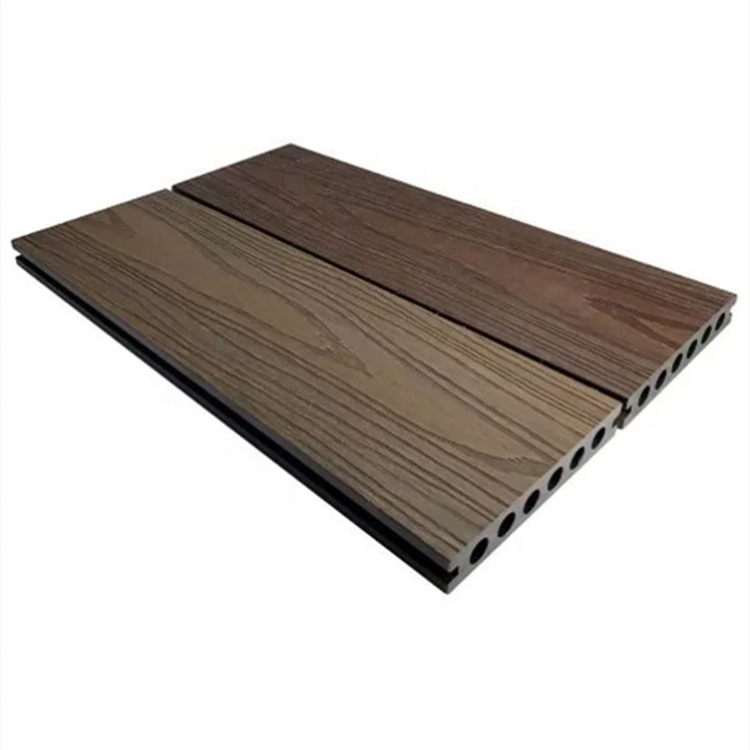 Outdoor Engineered Co Extrusion Wood Plastic Composite Deck Boards Wood ...